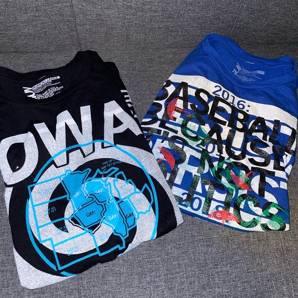 Raygun | Tops | Lot Of 2 Raygun Test Shirts Liberal Leftist Slogans ...